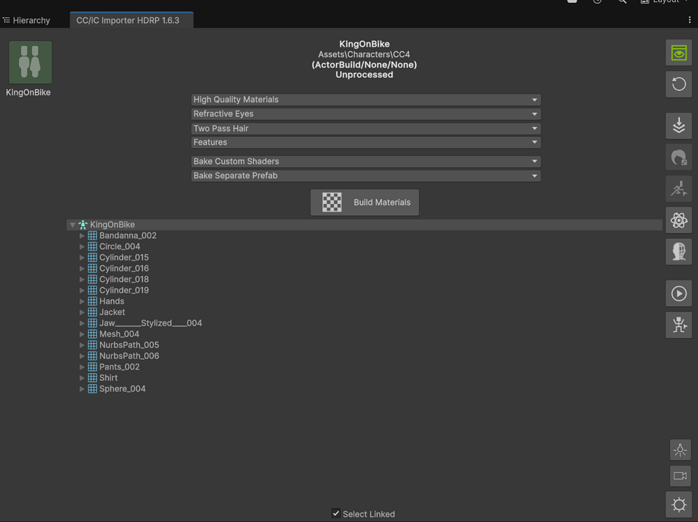 Using CC4 Auto Setup for Unity - Plugins - Reallusion Forum | Community for iClone, Character ...