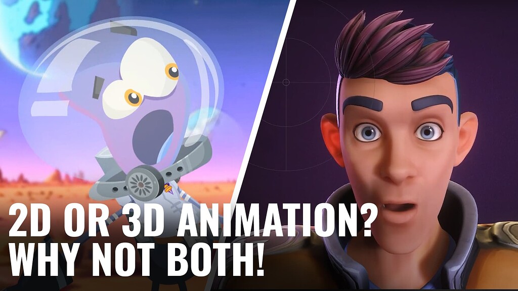 2D or 3D animation? Why not both! - General - Reallusion Forum ...