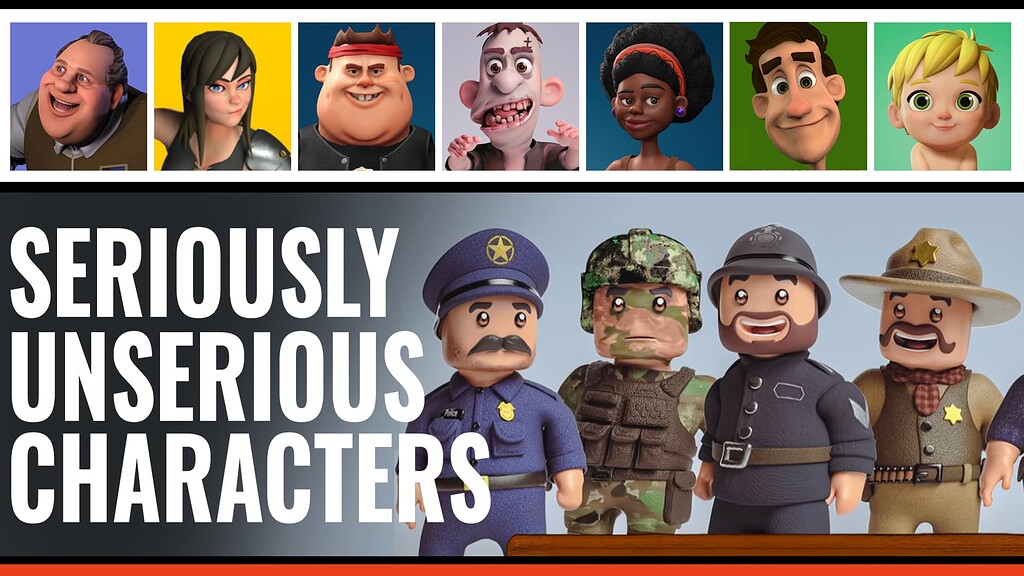 Stylised Cartoon Characters - General - Reallusion Forum | Community ...