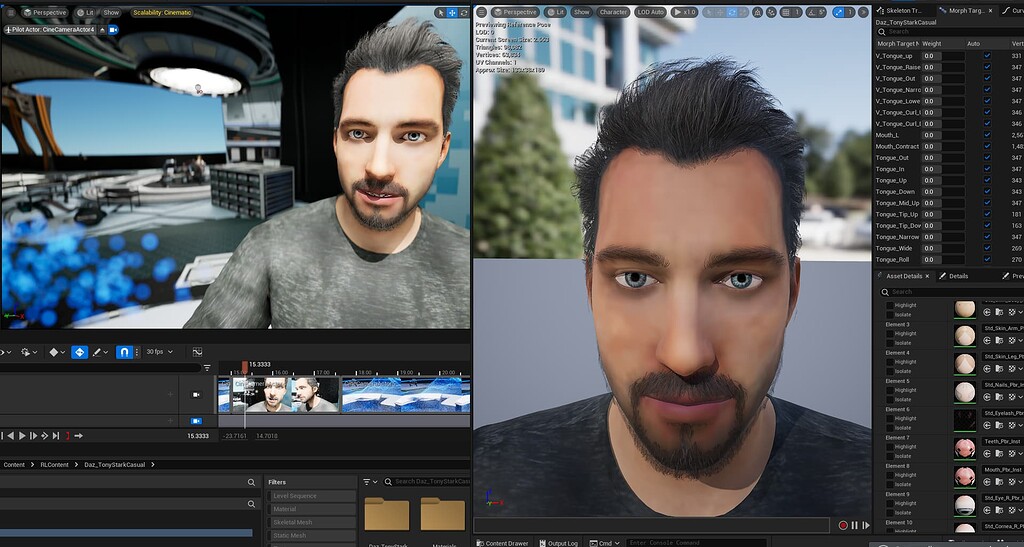 Iclone to Unreal engine textures / eye shadows look weird - Unreal ...