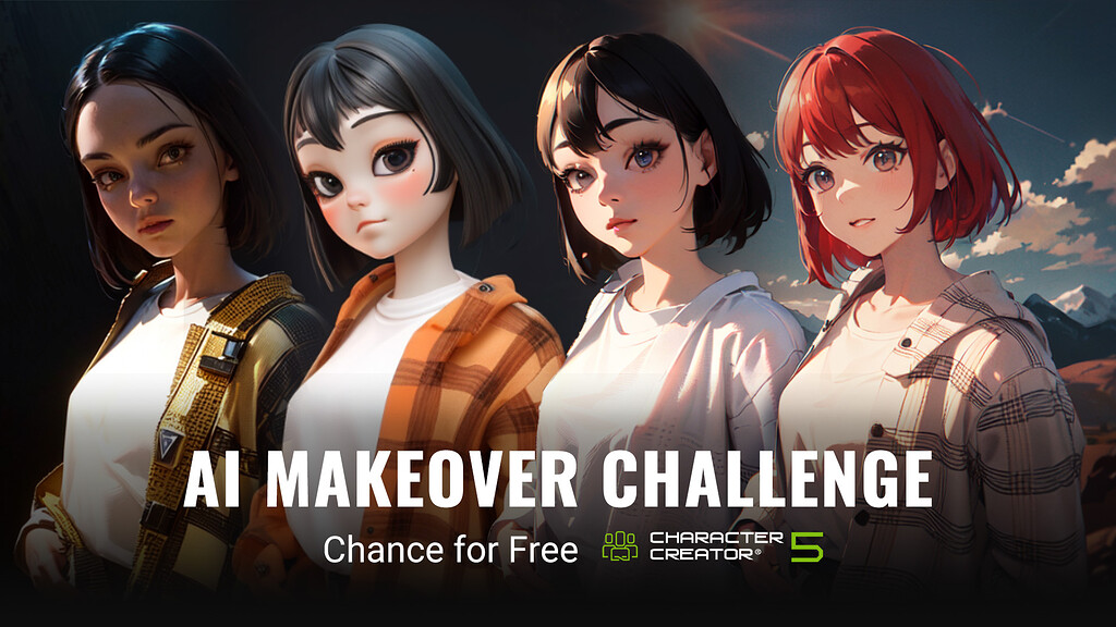 [Official] 🪄 AI Makeover Community Challenge – Free CC5 Awaits! - AI render - Reallusion Forum ...