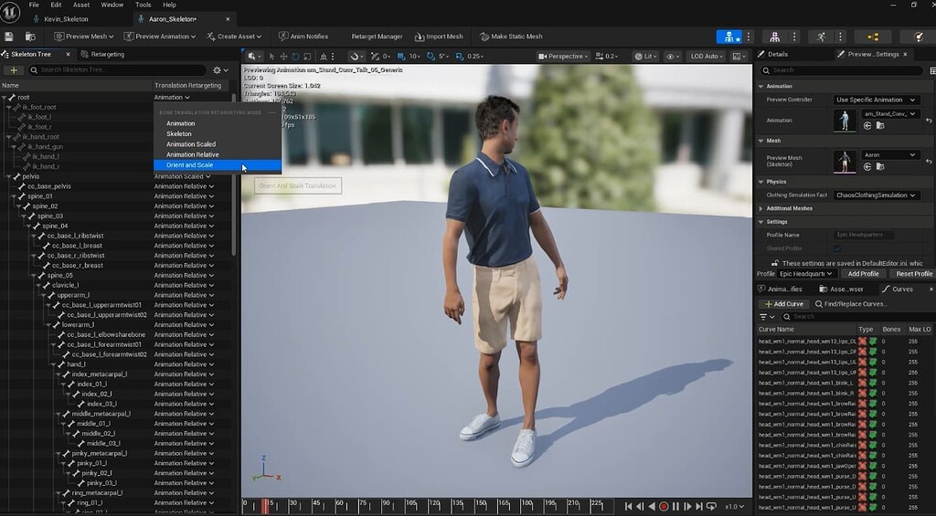 UE New Workflow - 3 : How to Retarget Motions Between CC and Unreal Characters - Unreal Engine ...