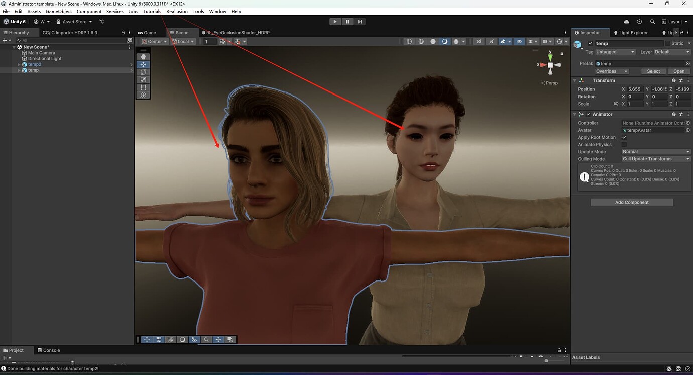 Unity Auto Setup - Unity - Reallusion Forum | Community for iClone ...