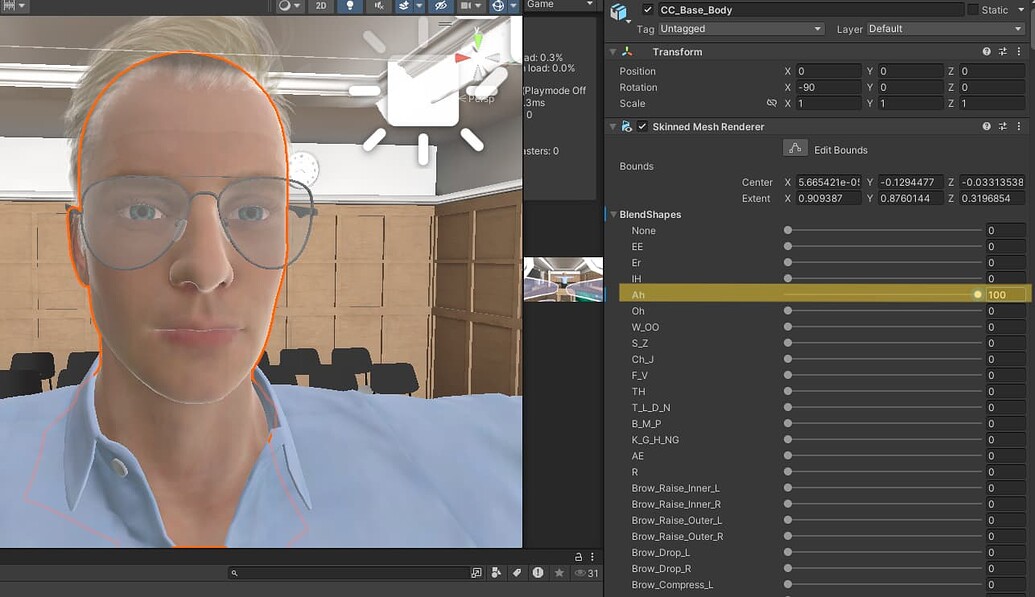 Blendshape export for Unity, Lip sync, visemes - Unity - Reallusion Forum | Community for iClone ...
