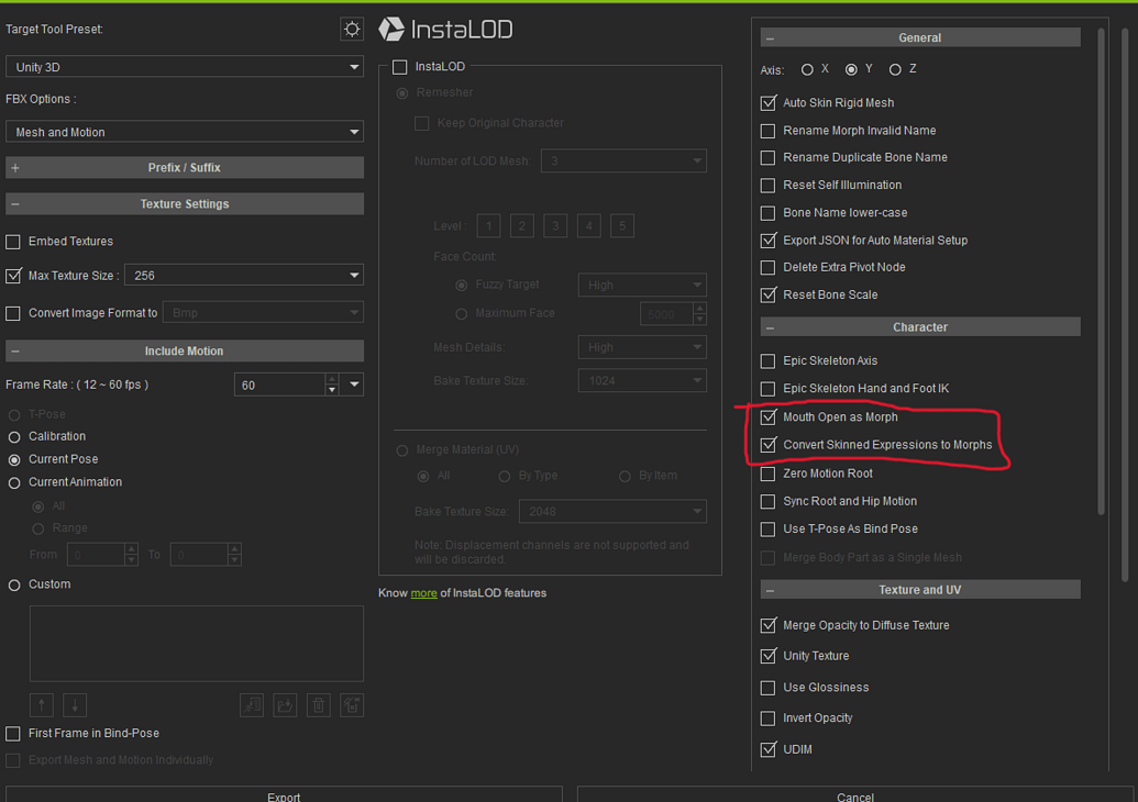 Blendshape export for Unity, Lip sync, visemes - Unity - Reallusion Forum | Community for iClone ...
