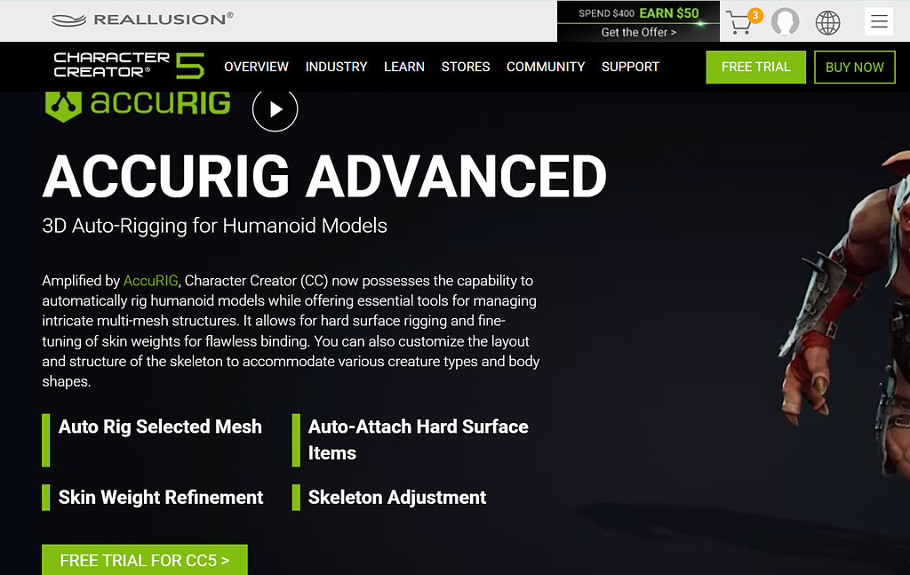 AccuRIG Advanced asks for CC4 Trial instead of CC5 + CC5 FBX import requires decrypt key - Bugs ...