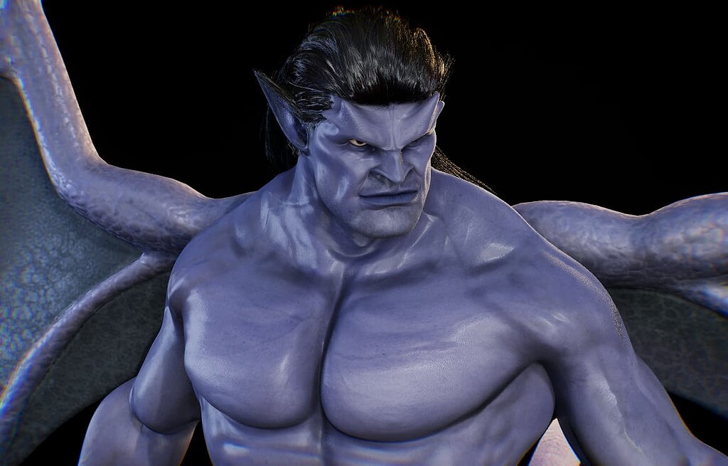 Gargoyles - Goliath - Character Showcase - CC5, IC8 & UE5.6 - Showcase ...