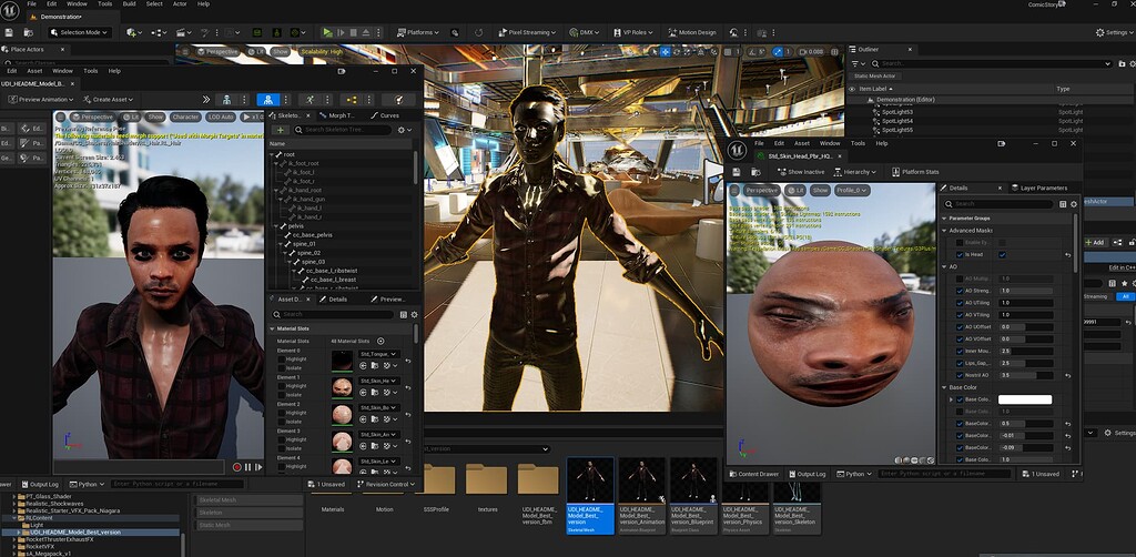 Iclone to Unreal Auto setup help required - textures messed up - Unreal Engine - Reallusion ...