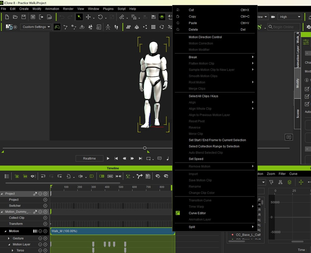Flatten & Sample Motion Plus Clip Greyed Out - General - Reallusion ...