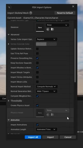 Ue New Workflow 2 How To Properly Import Cc Characters Into Ue5 Using Auto Setup Unreal