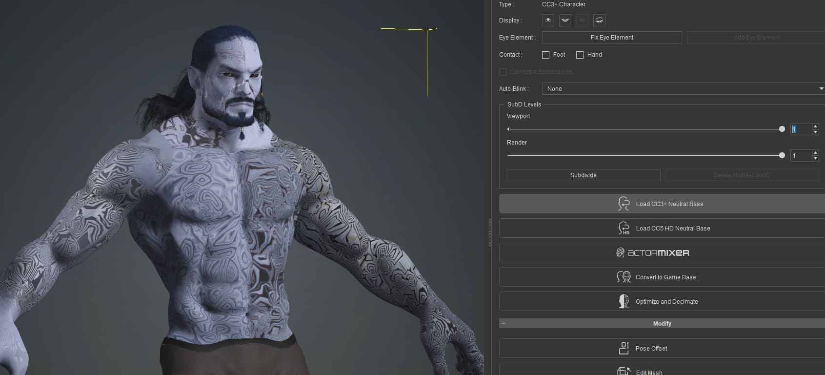 Uvs messed up when subdividing a CC3+ character in CC5 - Bugs & Issues ...